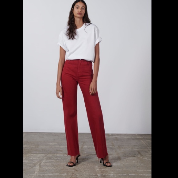 Zara | Jeans | Zara Nwt Limited Edition Signature Collection 9s Full ...